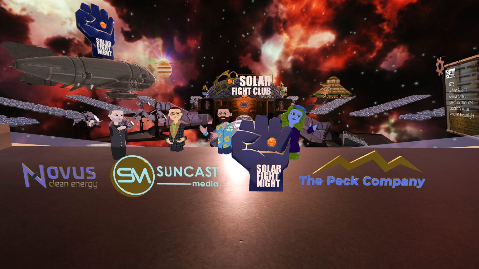 Solar Fight Night - VR Edition! - Cause + Christi