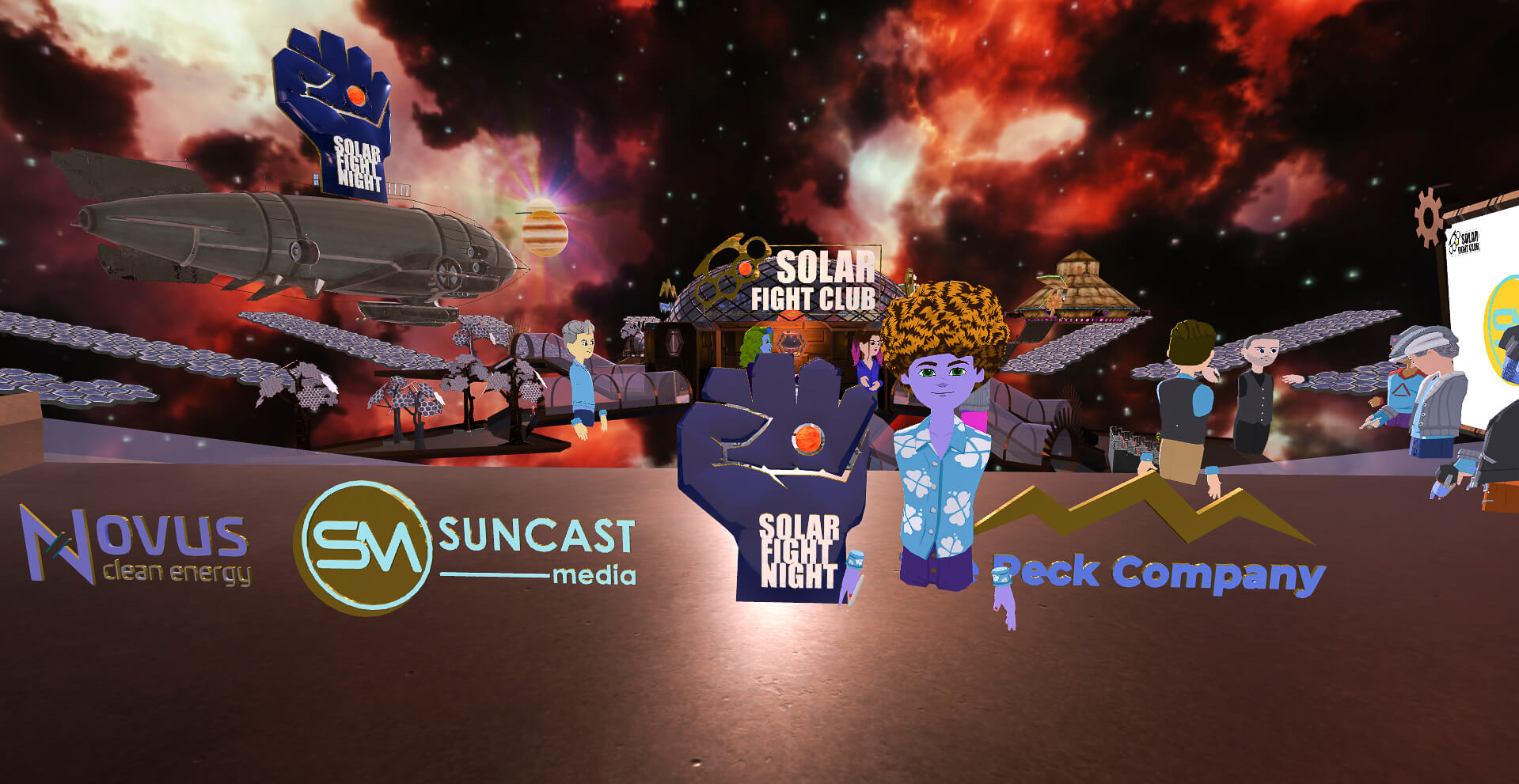 Solar Fight Night - VR Edition! - Cause + Christi