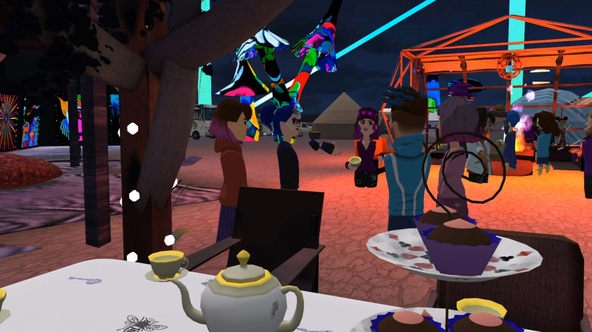 BRCvr Merry Mad Tea Party - Cause + Christi